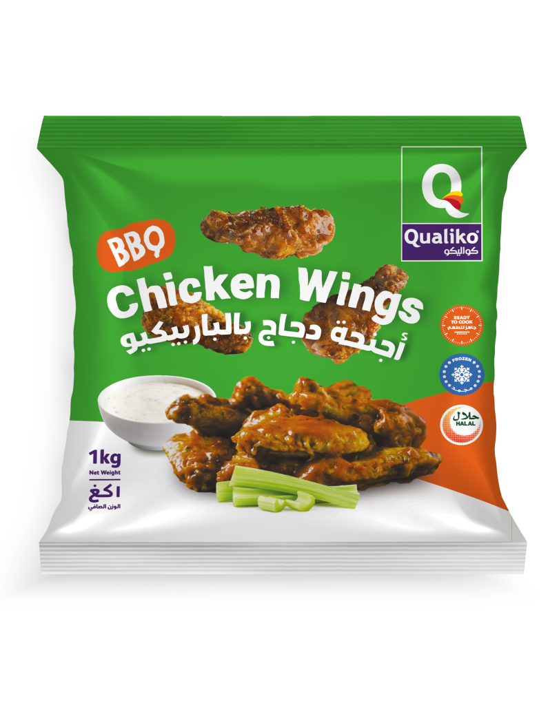 BBQ Chicken Wings - Qualiko. Frozen chicken meat