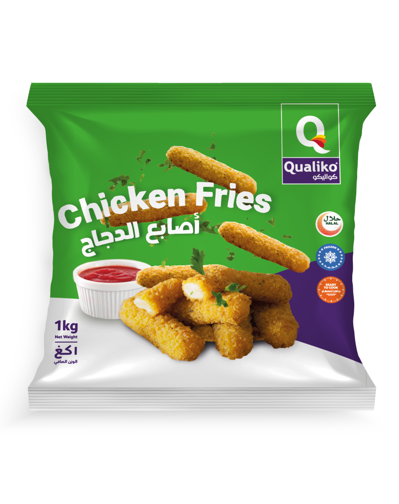 Chicken fries - Qualiko. Frozen chicken meat