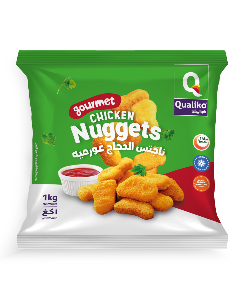 Gourmet Chicken Nuggets - Qualiko. Frozen chicken meat
